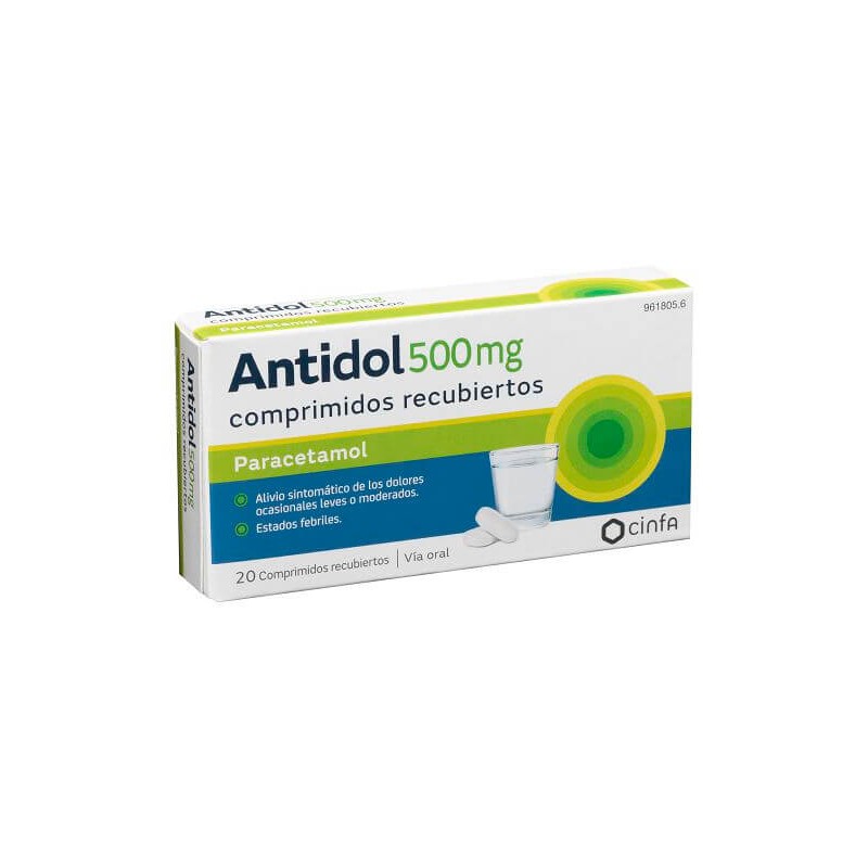 Antidol 500 mg - Farmacia El Salt