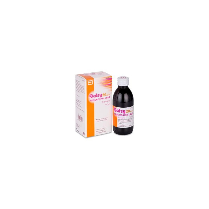 dalsy 20 mg7ml suspension oral 200 ml Dalsy contiene ibuprofeno