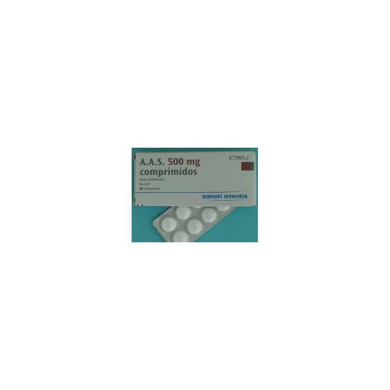 AAS 500 mg 20 comprimidos CN672905.2