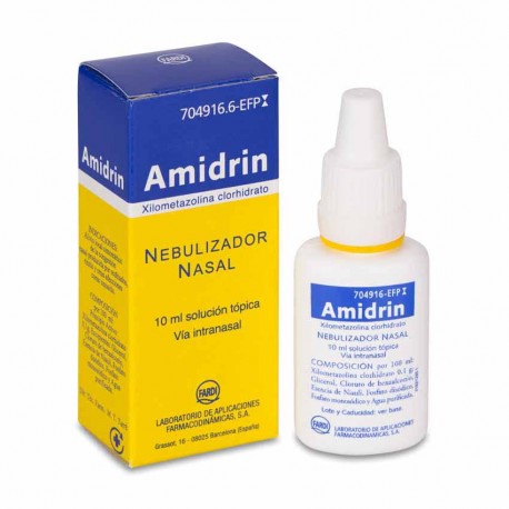 Amidrin 1 mg/ml solucion para pulverizacion nasal - Farmacia El Salt
