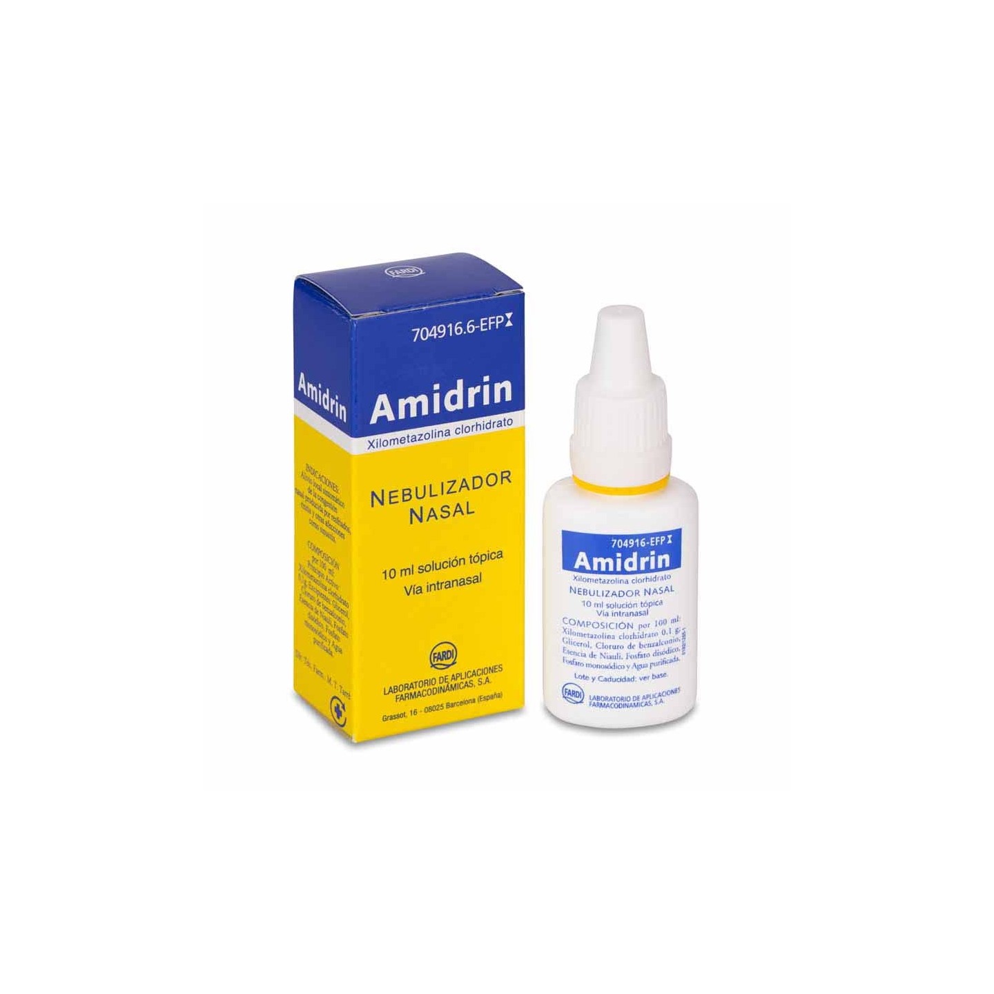 Amidrin 1 mg/ml solucion para pulverizacion nasal