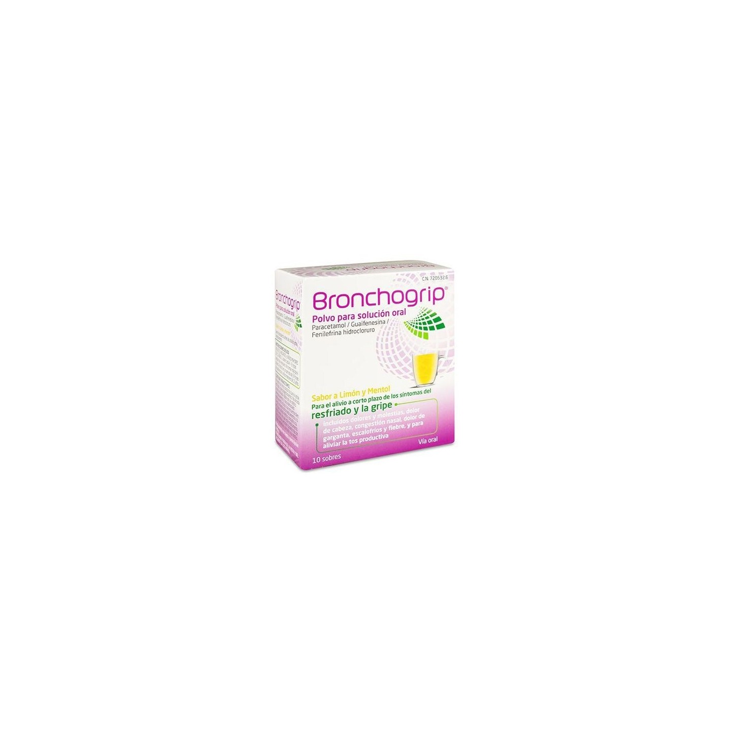 Bronchogrip 10 Sobres Polvo Para Solución Oral