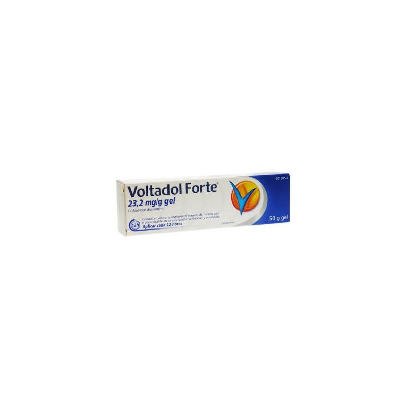 voltadol forte gel 50 g.l alivio del dolor y de la inflamación leves