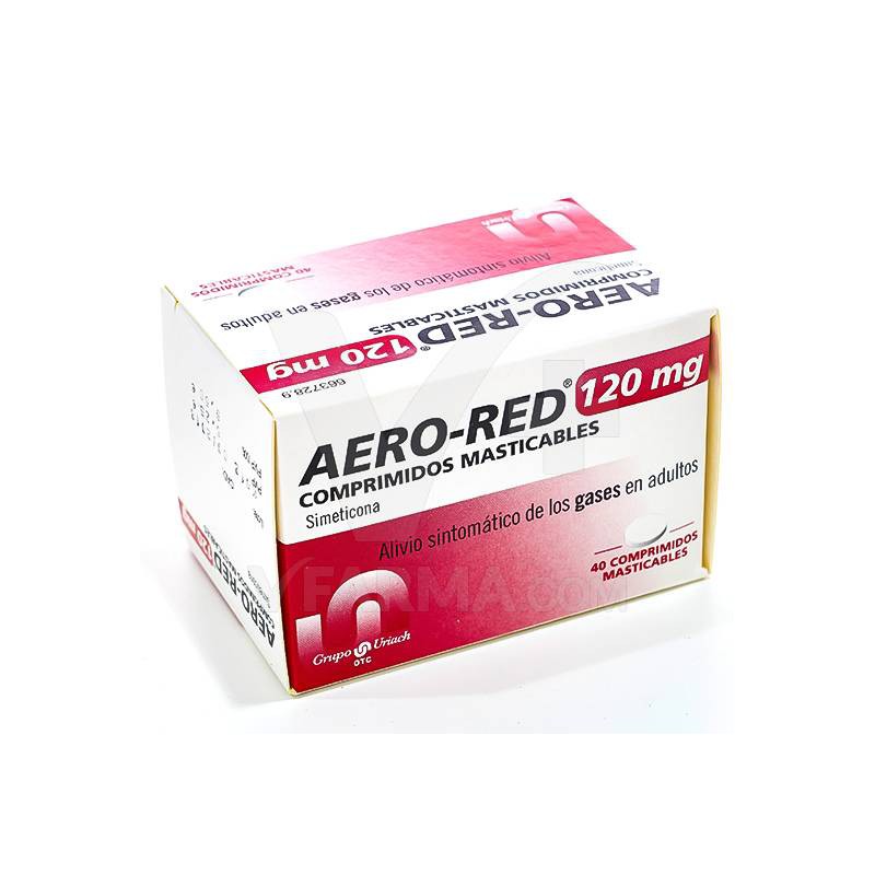 Aero Red 120 Mg 40 Comp Masticables - Farmacia El Salt