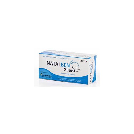 Natalben Supra 30 Cápsulas - Farmacia El Salt